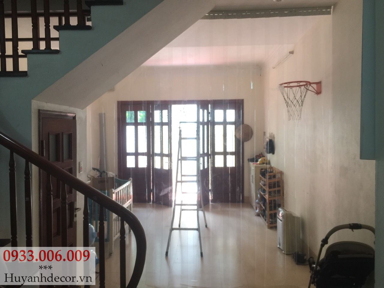 Rèm chắn điều hòa trong suốt